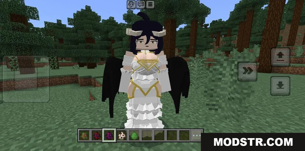 Albedo Jenny Mod Addon for MCPE 1.21 – Minecraft Bedrock Anime Girl | ModLB