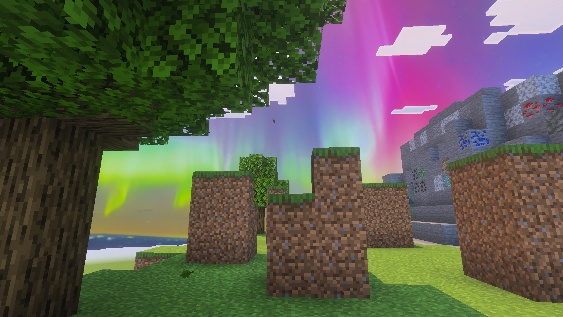 Aurora Skies Texture Pack (1.21, 1.20) – MCPE/Bedrock | ModLB