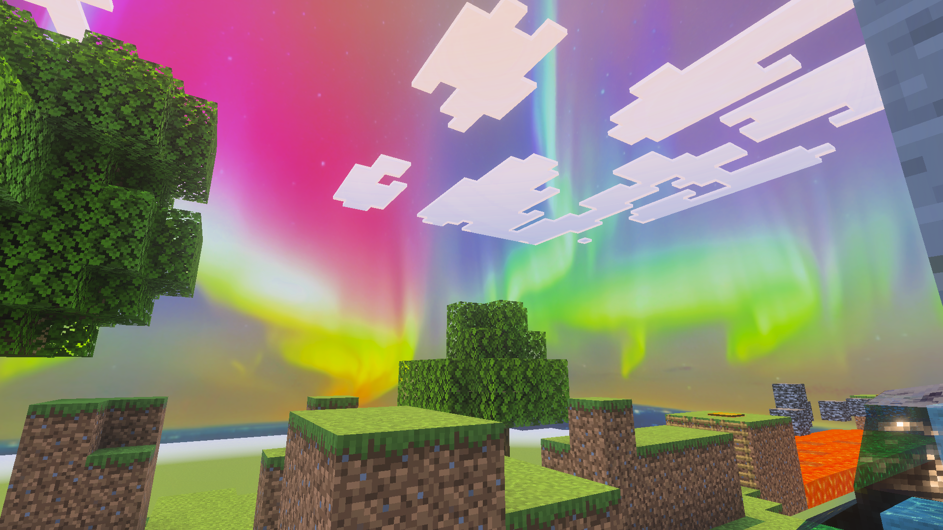 Aurora Skies Texture Pack (1.21, 1.20) – MCPE/Bedrock | ModLB