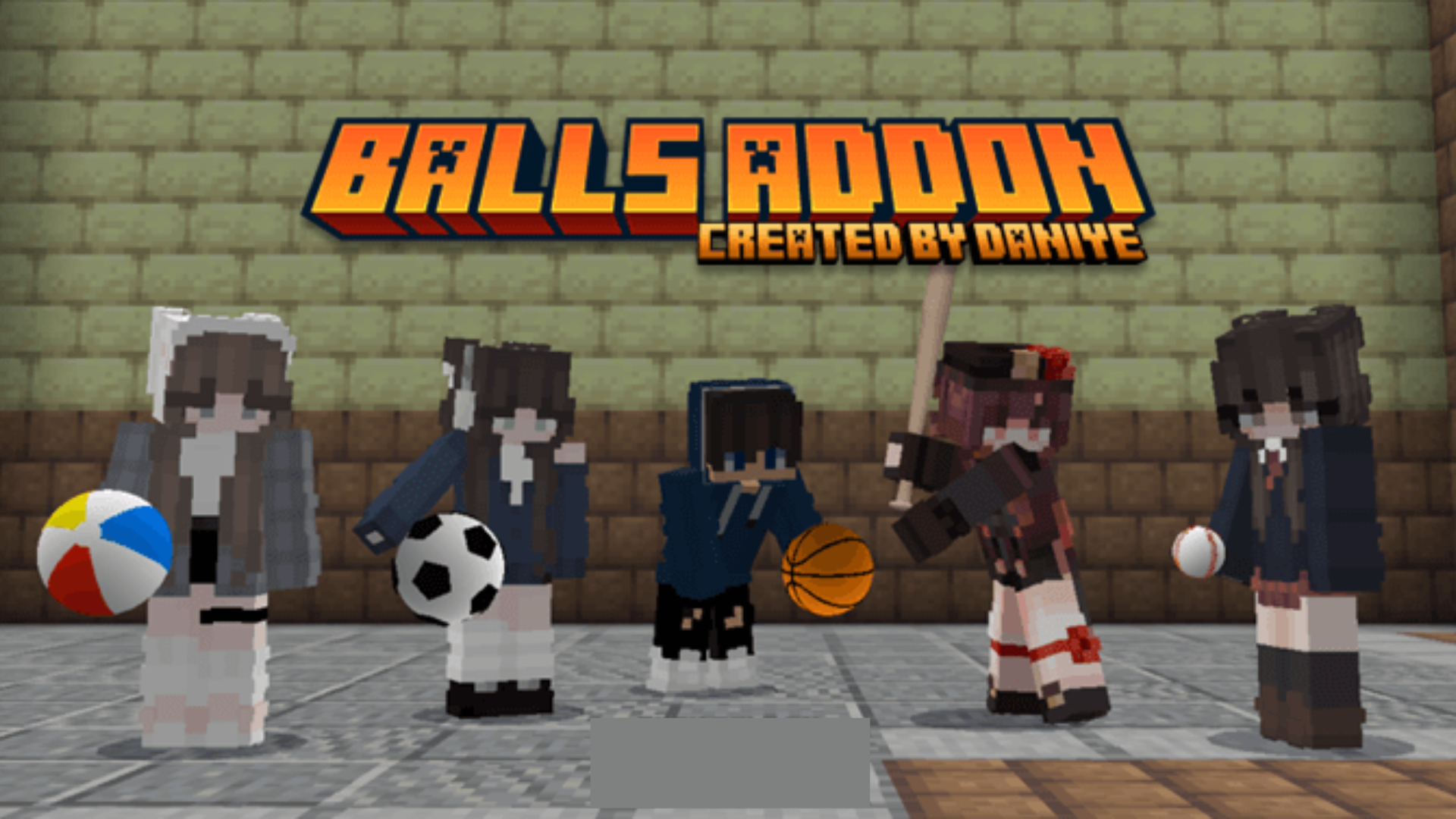Balls Addon (1.21) – MCPE/Bedrock Mod | ModLB