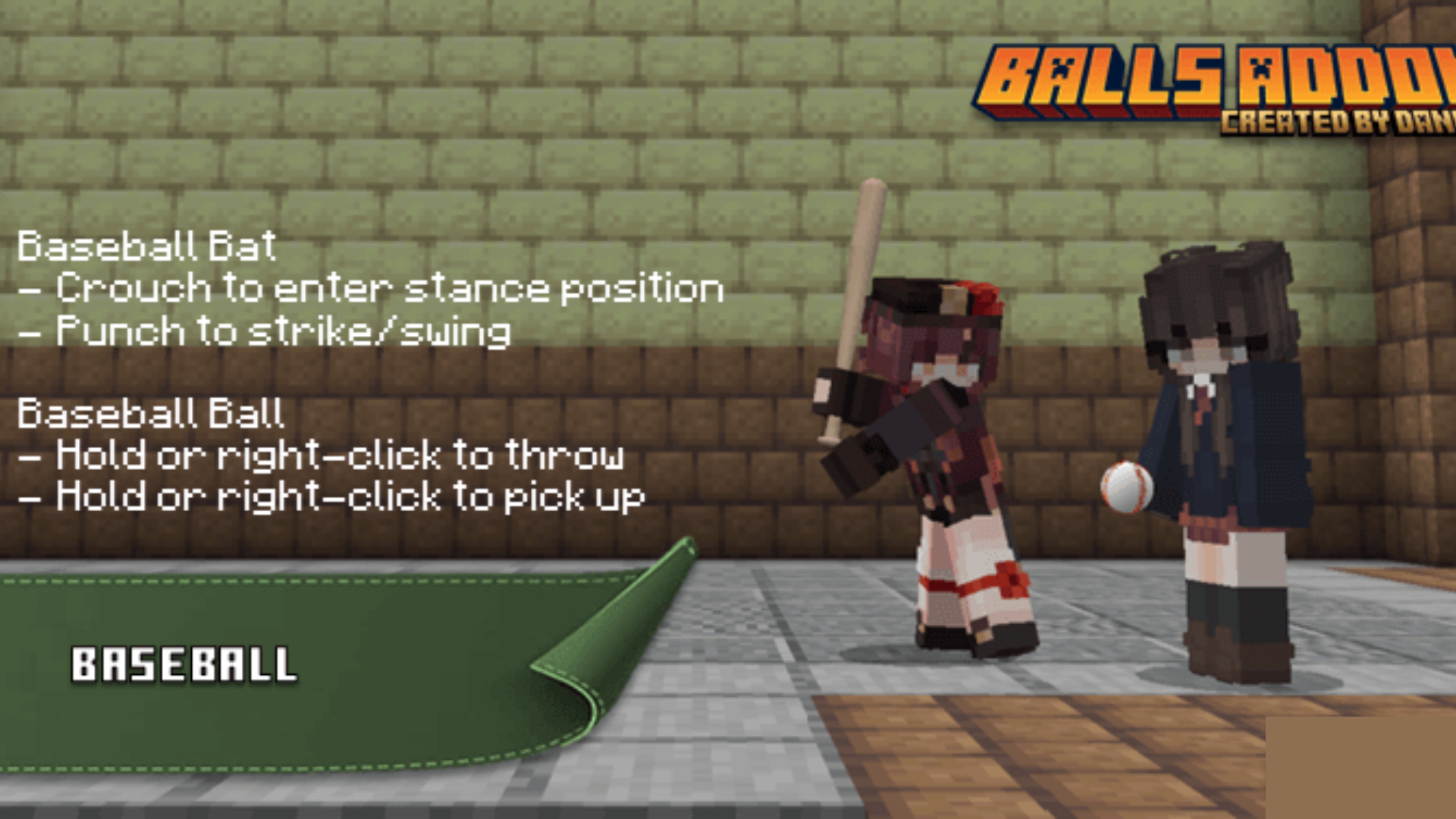 Balls Addon (1.21) – MCPE/Bedrock Mod | ModLB