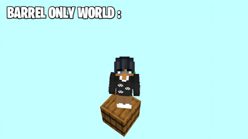 Barrel Only World Map (1.21) – MCPE/Bedrock | ModLB