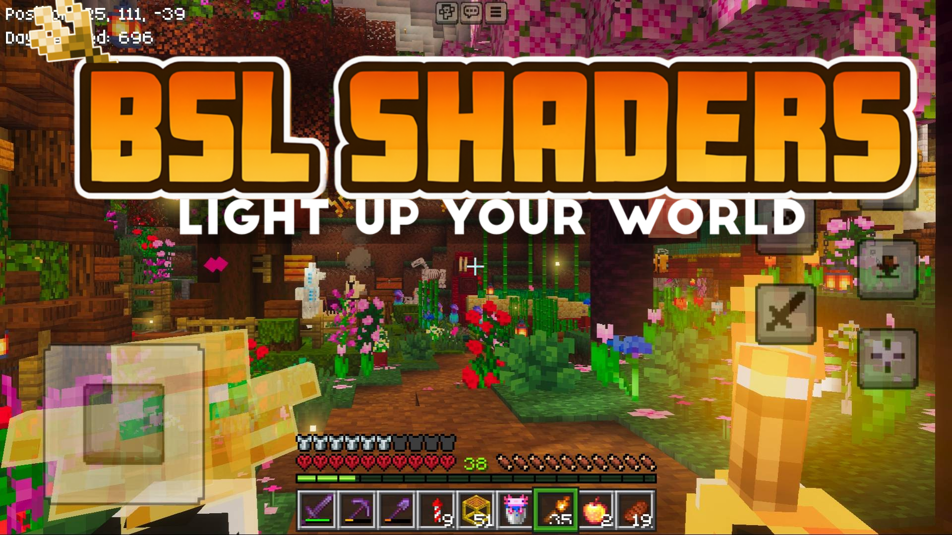 BSLB Shaders (1.21, 1.20) – MCPE/Bedrock | ModLB