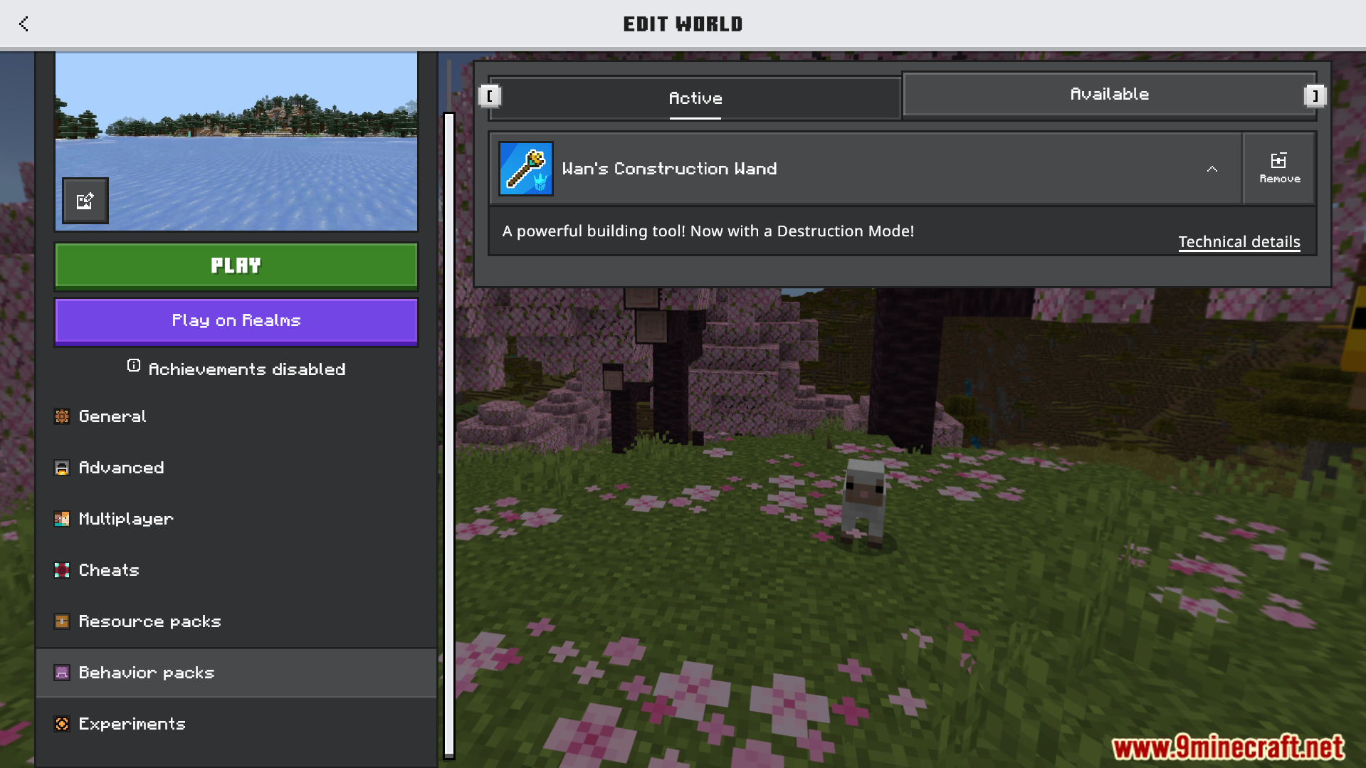 Construction Wands Addon (26.x, 1.21) – Place And Destroy Multiple ...