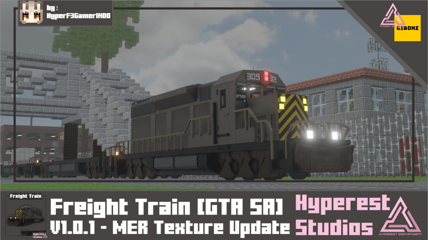 Freight Train Addon (1.21) – MCPE/Bedrock Mod | ModLB