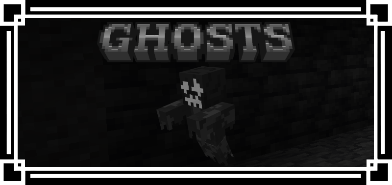 Ghosts Shadow Creatures Addon (1.21, 1.20) – MCPE/Bedrock Mod | ModLB
