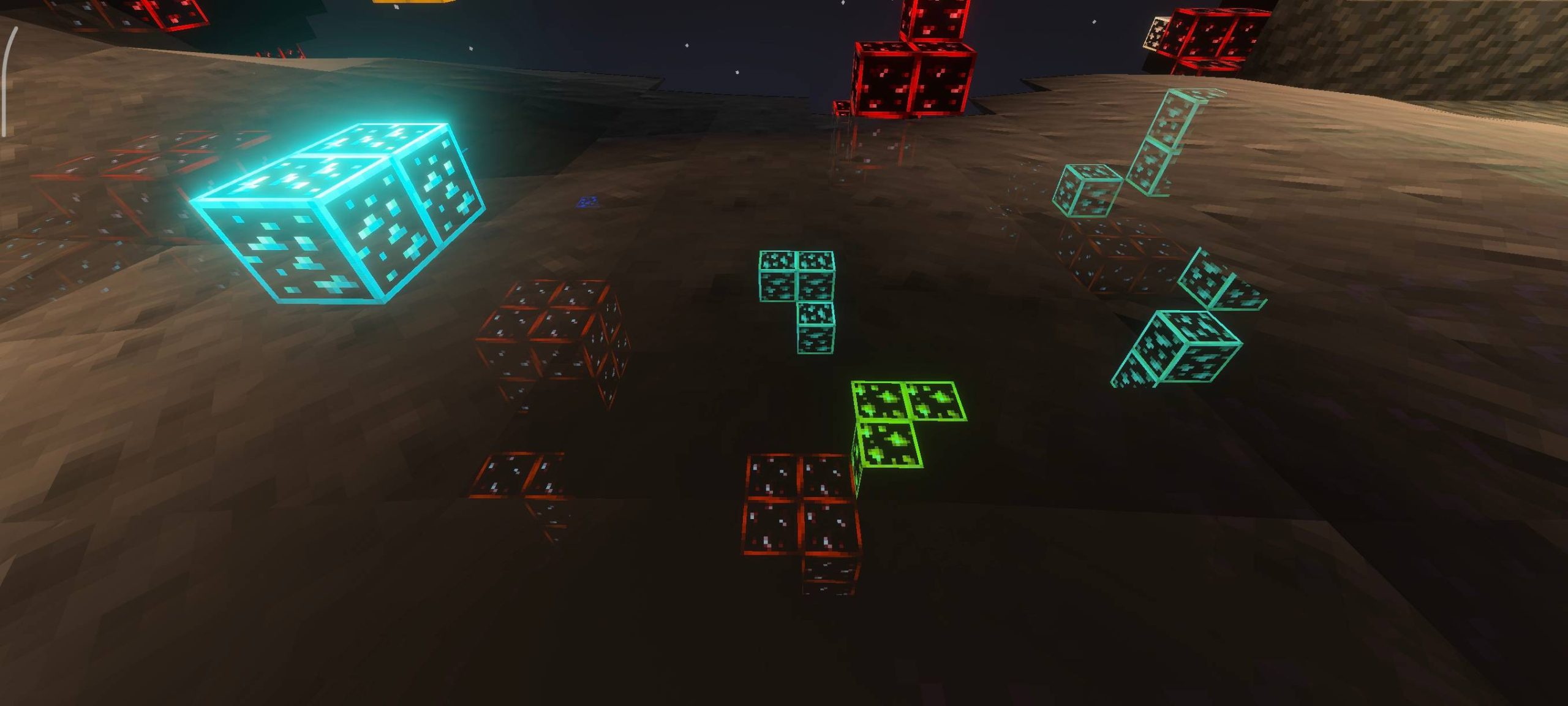 Glow Xray Texture Pack (1.21) – MCPE/Bedrock | ModLB