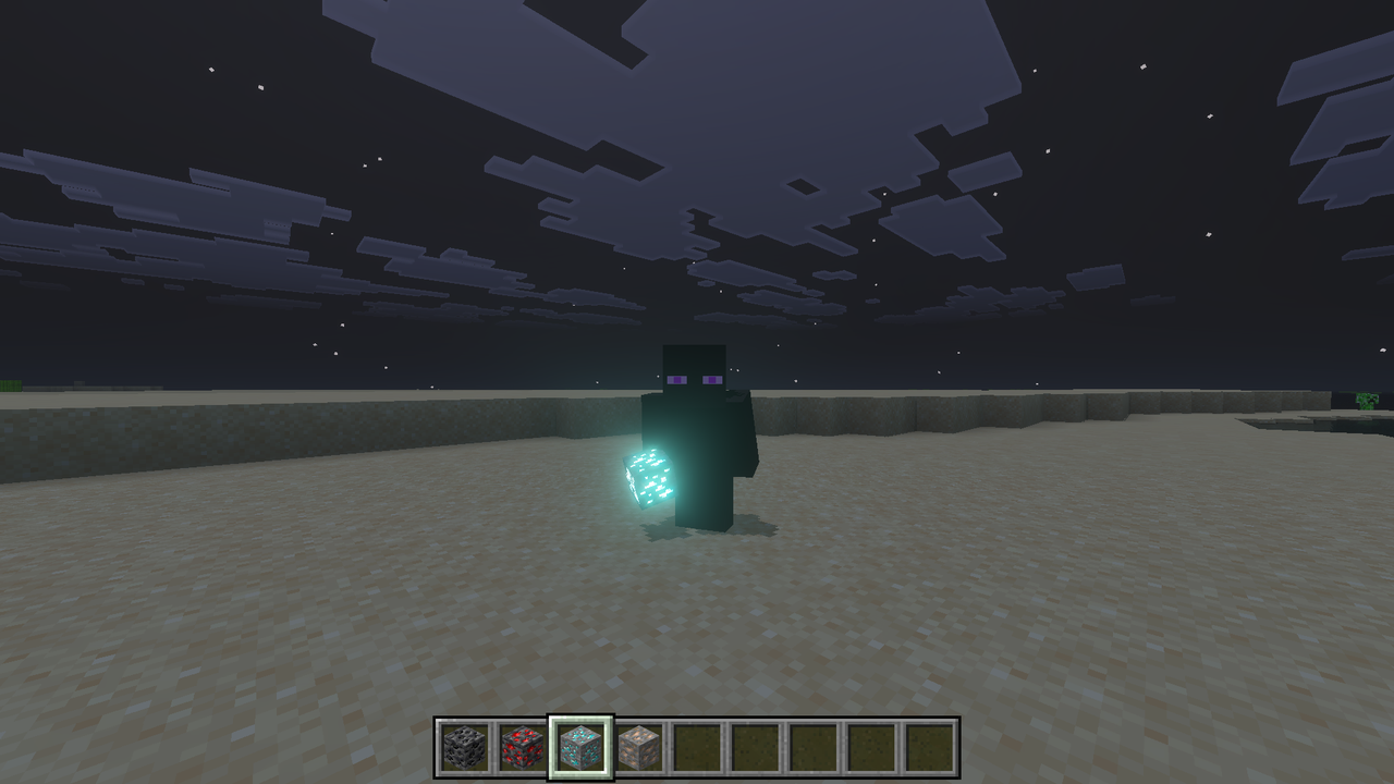 Glowing Ores Texture Pack (26.x, 1.21) – MCPE/Bedrock | ModLB