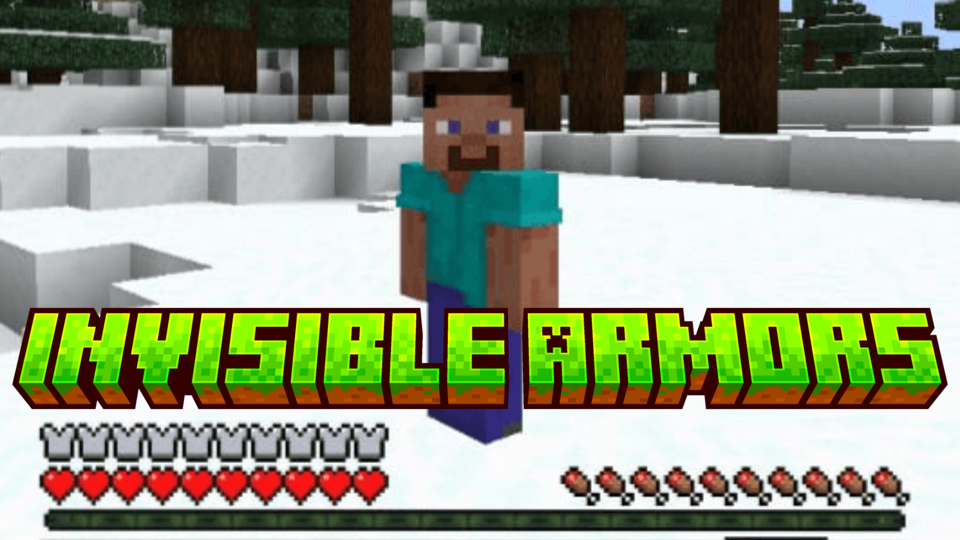 Invisible Armors Texture Pack (1.21, 1.20) – MCPE/Bedrock | ModLB