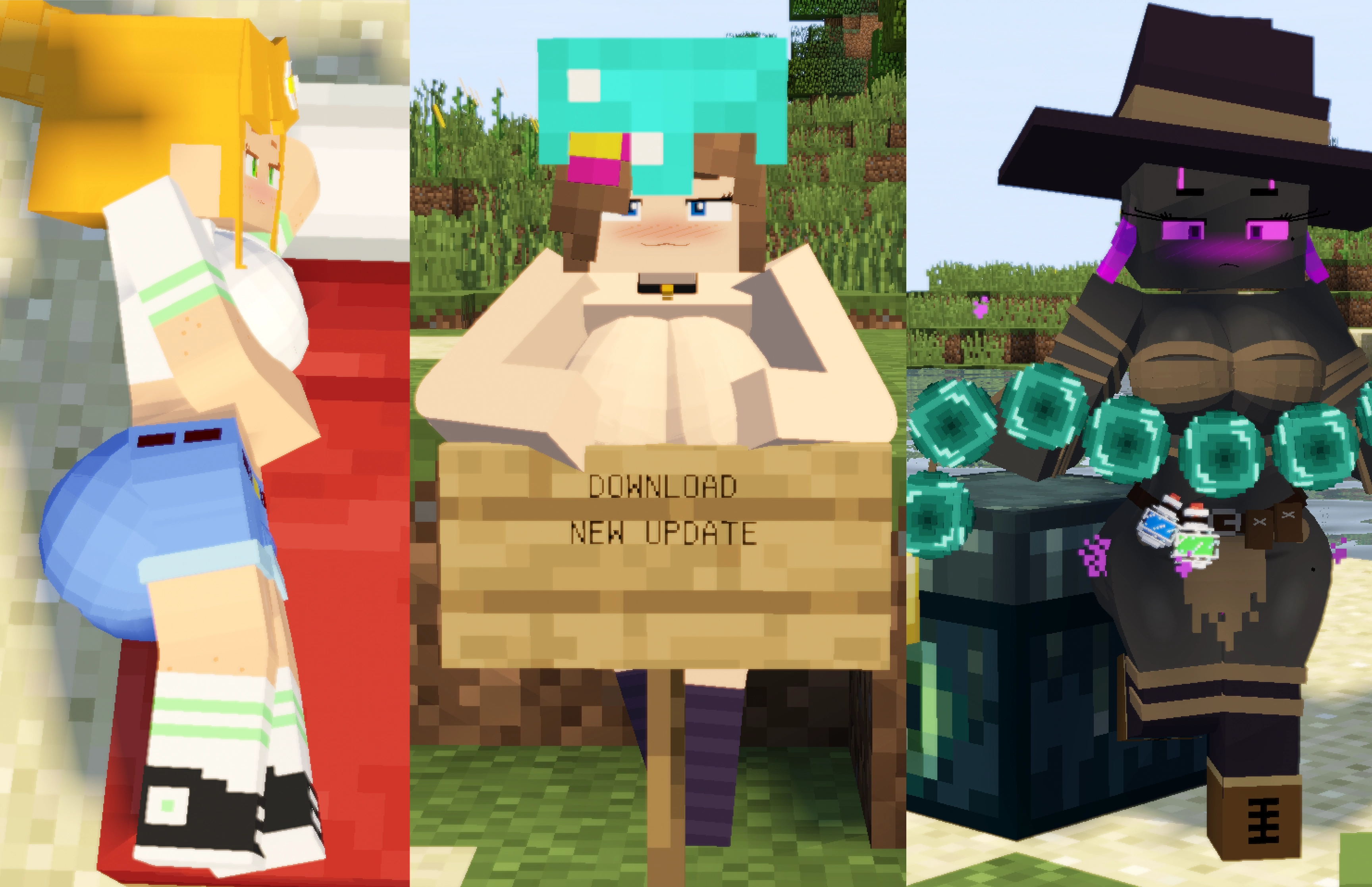 Jenny Textures for Minecraft PE 1.21, 1.20 – Decoration Pack for ...