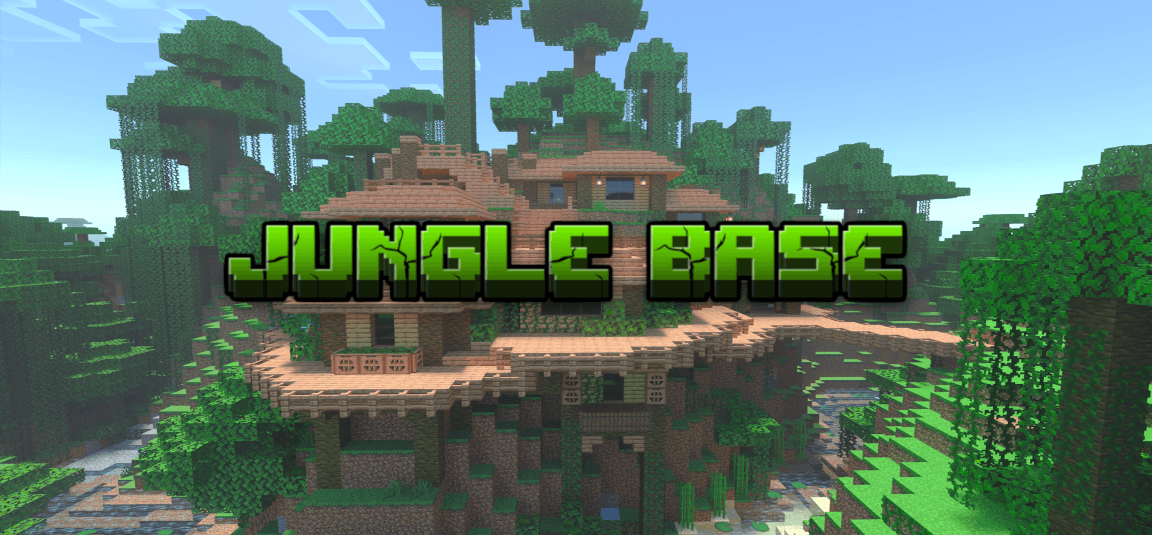 Jungle Base Map (1.21) – MCPE/Bedrock | ModLB