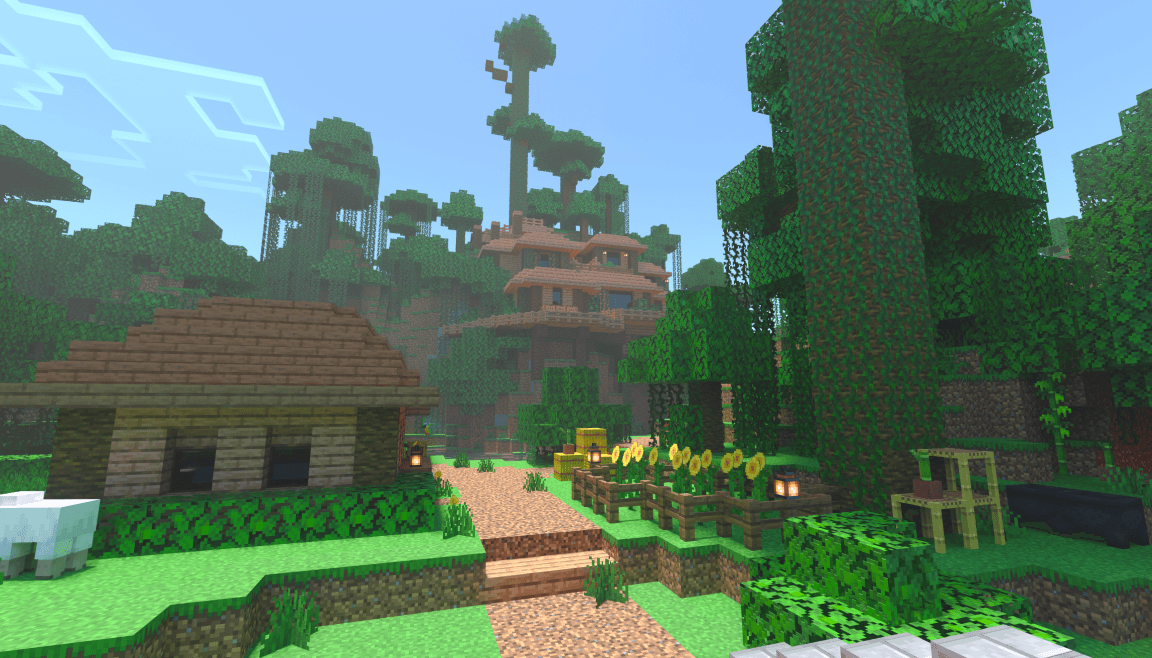 Jungle Base Map (1.21) – MCPE/Bedrock | ModLB