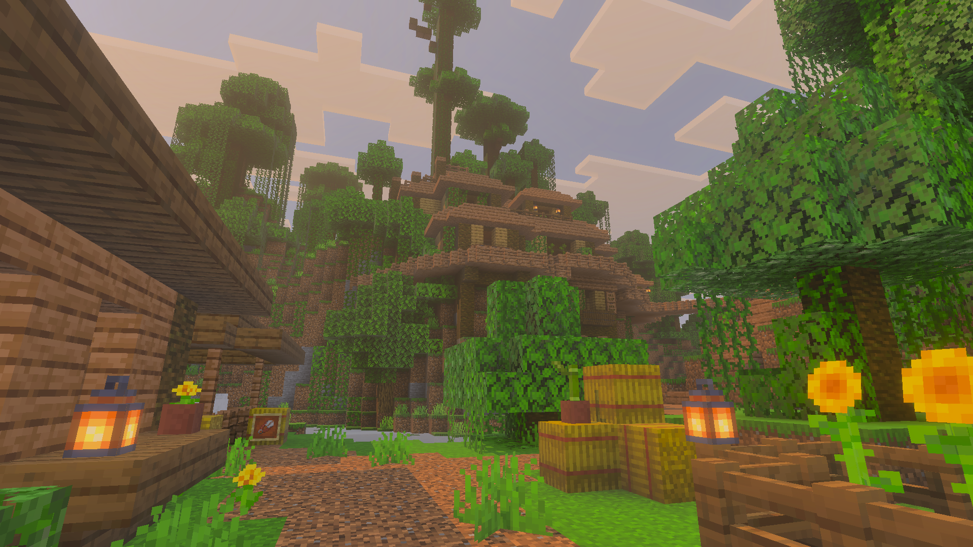 Jungle Base Map (1.21) – MCPE/Bedrock | ModLB