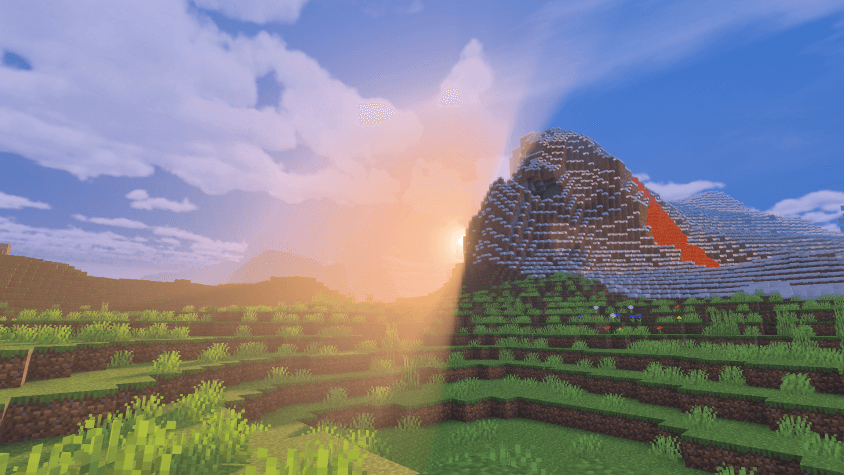 Lancers Vibrant Visuals Shader (1.21) – MCPE/Bedrock | ModLB