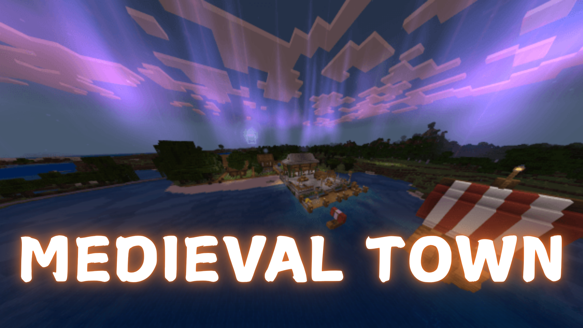 Medieval Town Map (1.21) – MCPE/Bedrock | ModLB