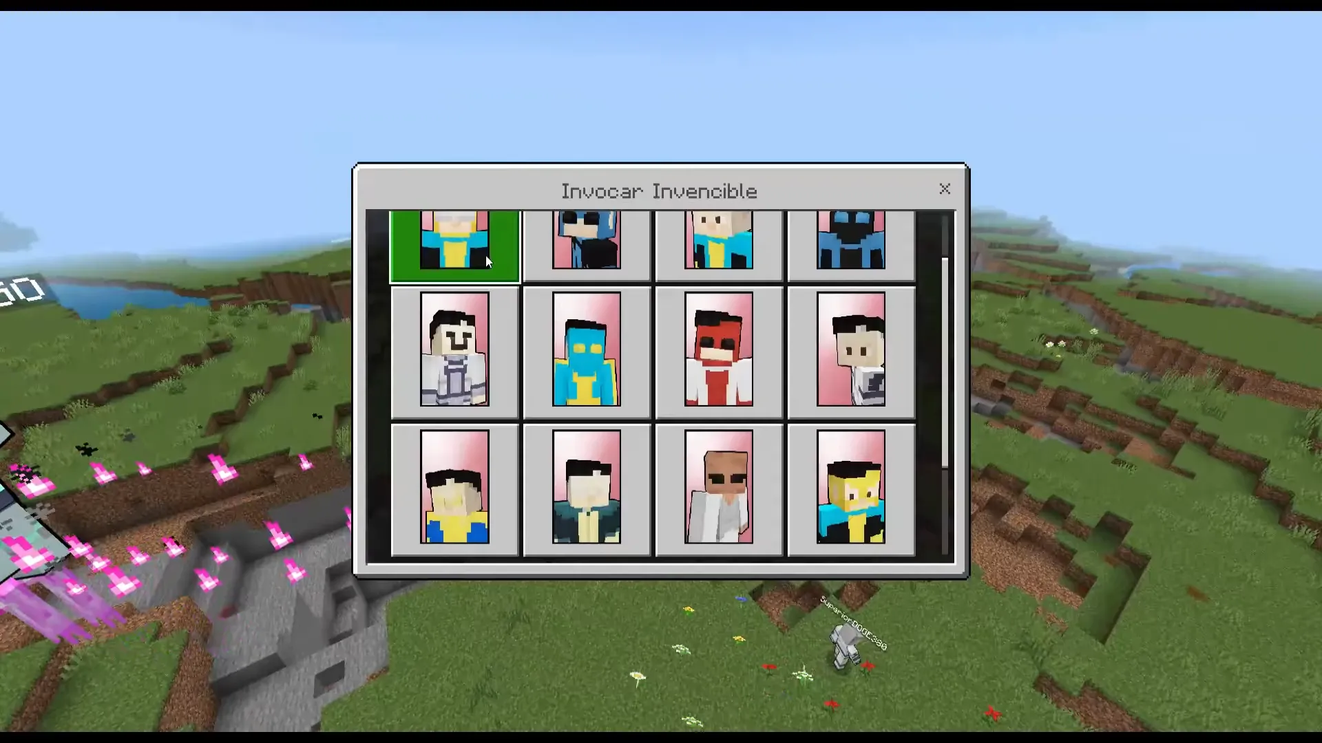 Mr. Nido’s Invincible Addon (1.21) – MCPE/Bedrock Mod | ModLB