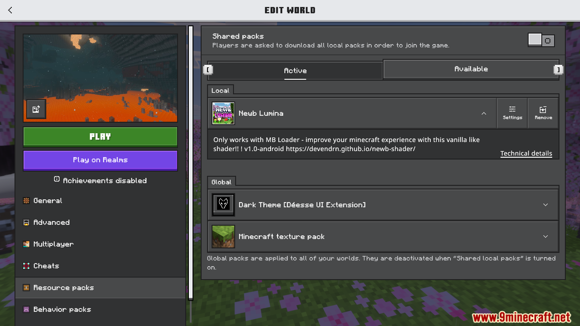 Newb Lumina Shader (26.x) – Soft Shadows And Water Reflections Without ...