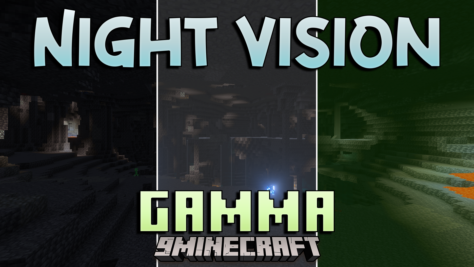Night Vision Gamma Addon (26.x, 1.21) – Illuminate Dark Caves Without ...