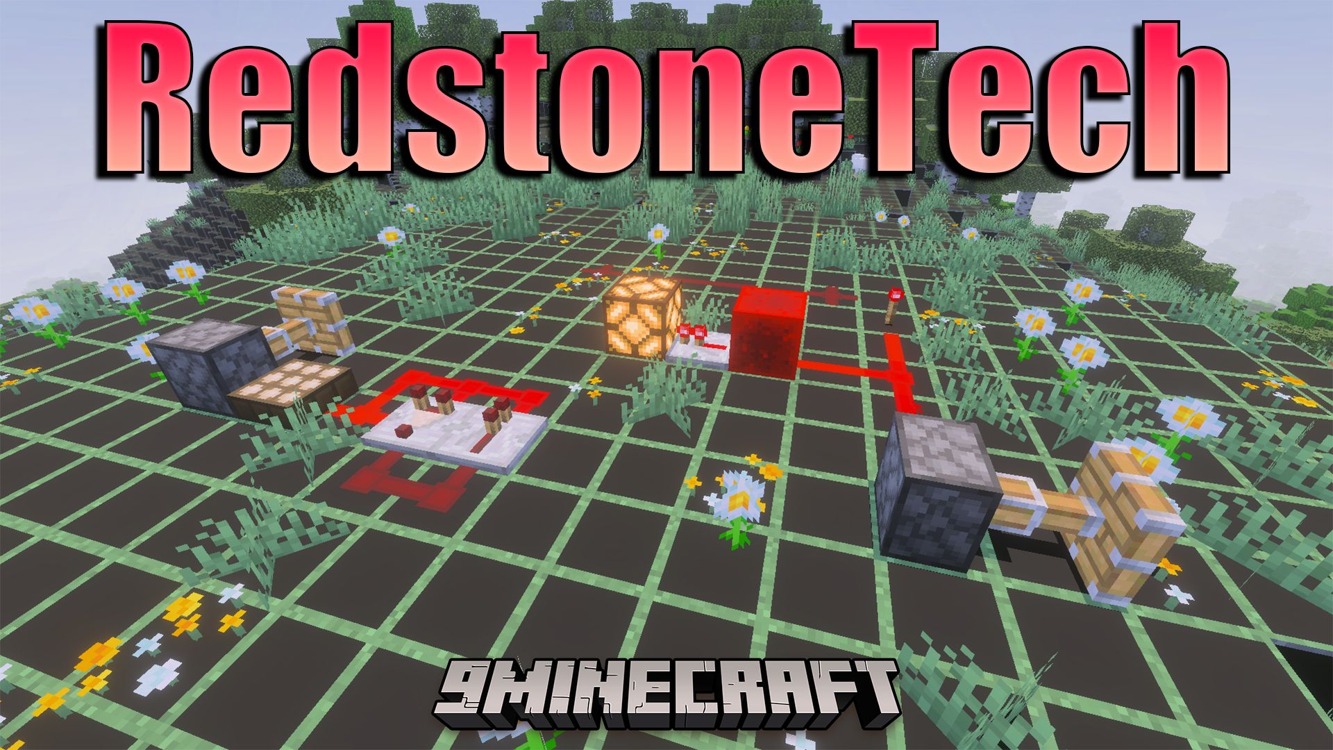 RedstoneTech Shader (26.x) – Redstone Signal Numbers And Glowing Ores ...
