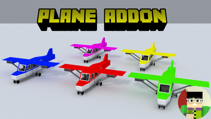 RMPlaysMCYT’s Plane Addon (1.21, 1.20) – MCPE/Bedrock Mod | ModLB