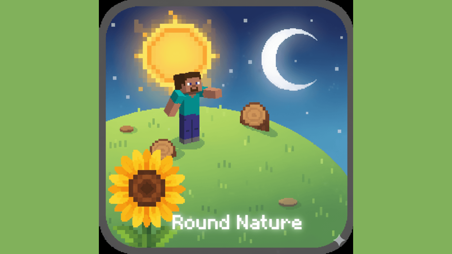 Round Nature Texture Pack (1.21) – MCPE/Bedrock | ModLB