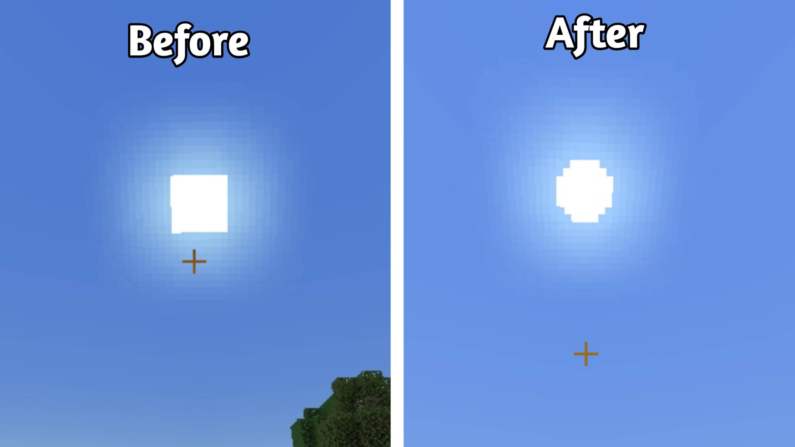 Round Nature Texture Pack (1.21) – MCPE/Bedrock | ModLB