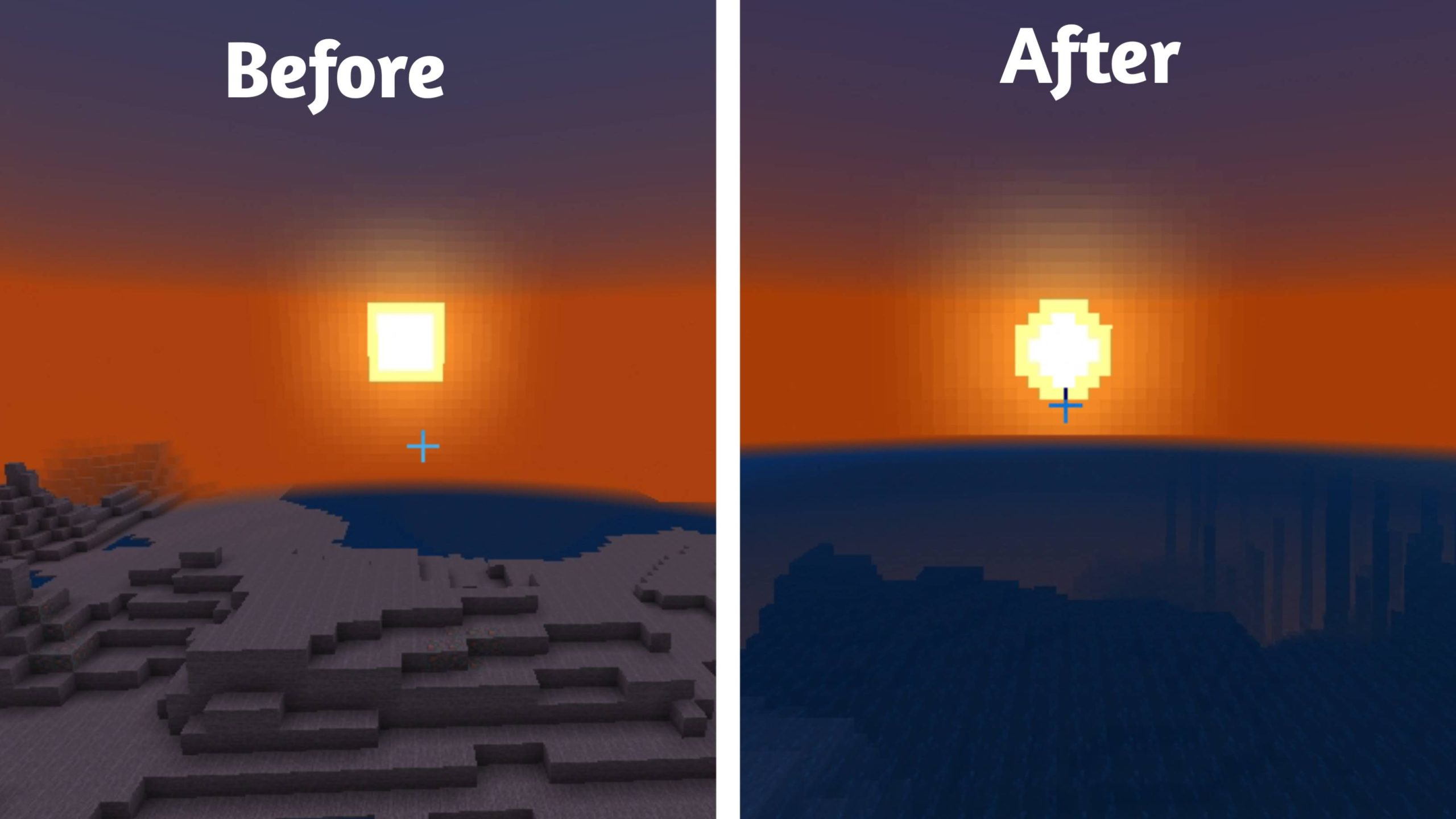 Round Nature Texture Pack (1.21) – MCPE/Bedrock | ModLB