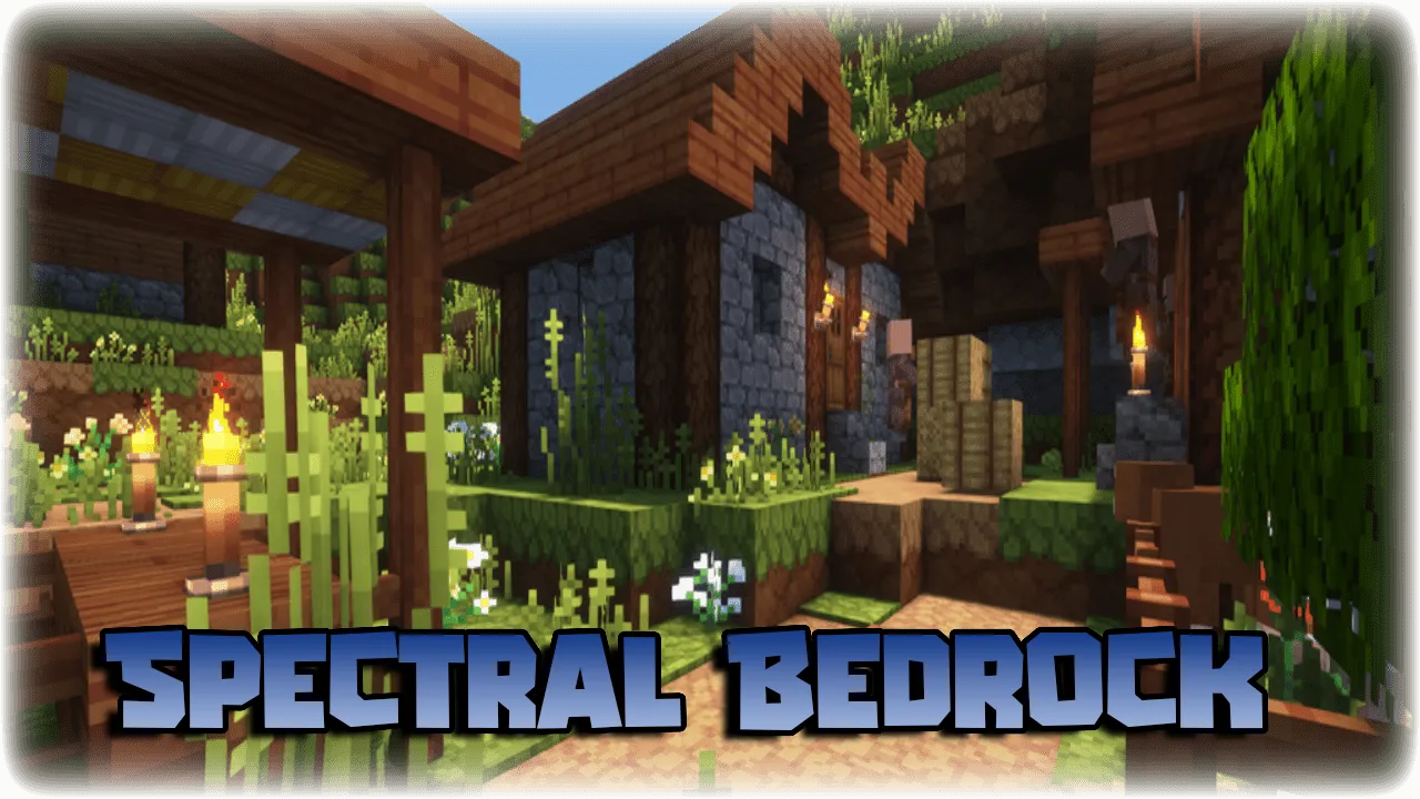 Spectral Texture Pack for Minecraft PE 1.21 – Warm & Bright Resource Pack (Download) | ModLB