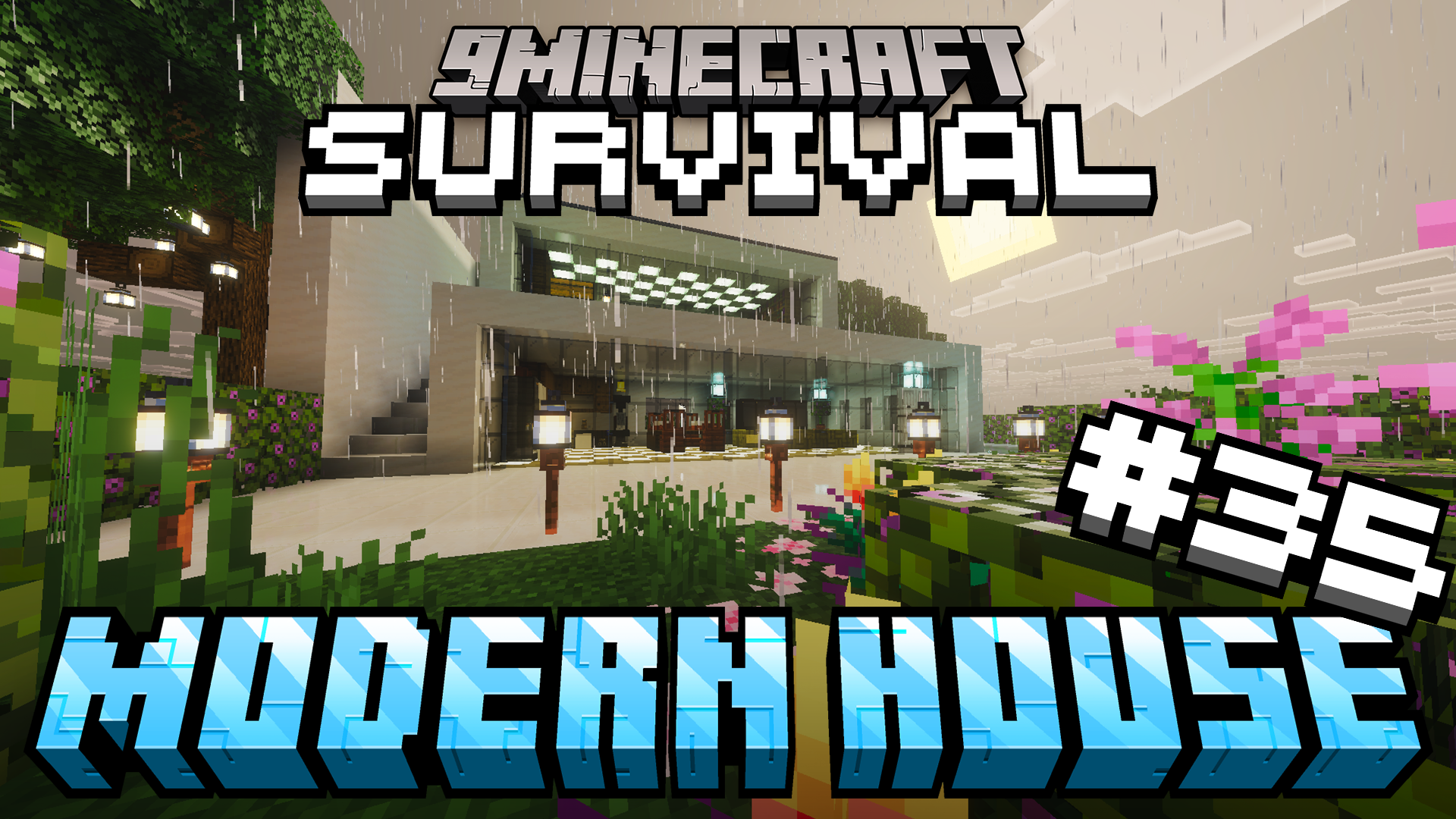Survival Modern House 35 Map (26.x, 1.21) – Claim a Cozy Mountain Home ...