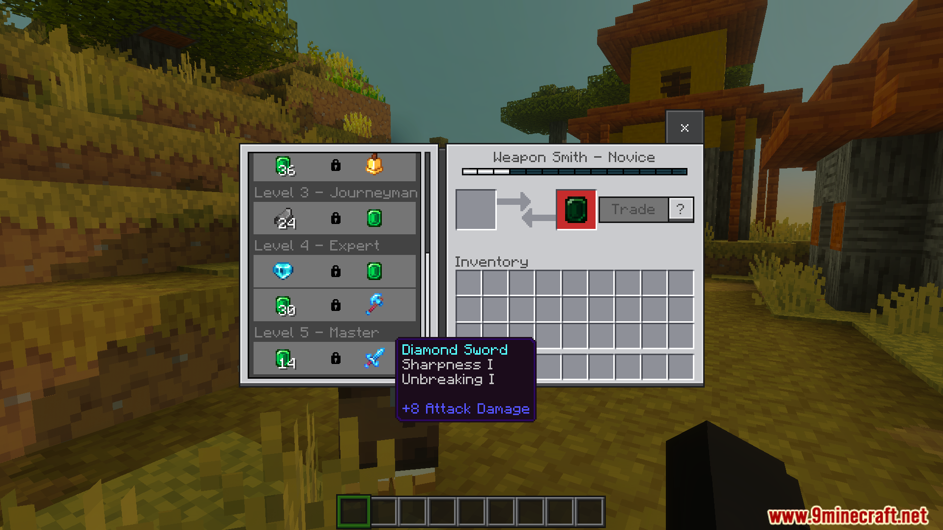 Villager Trades Preview Unlocker Texture Pack (26.x, 1.21) – Reveal ...