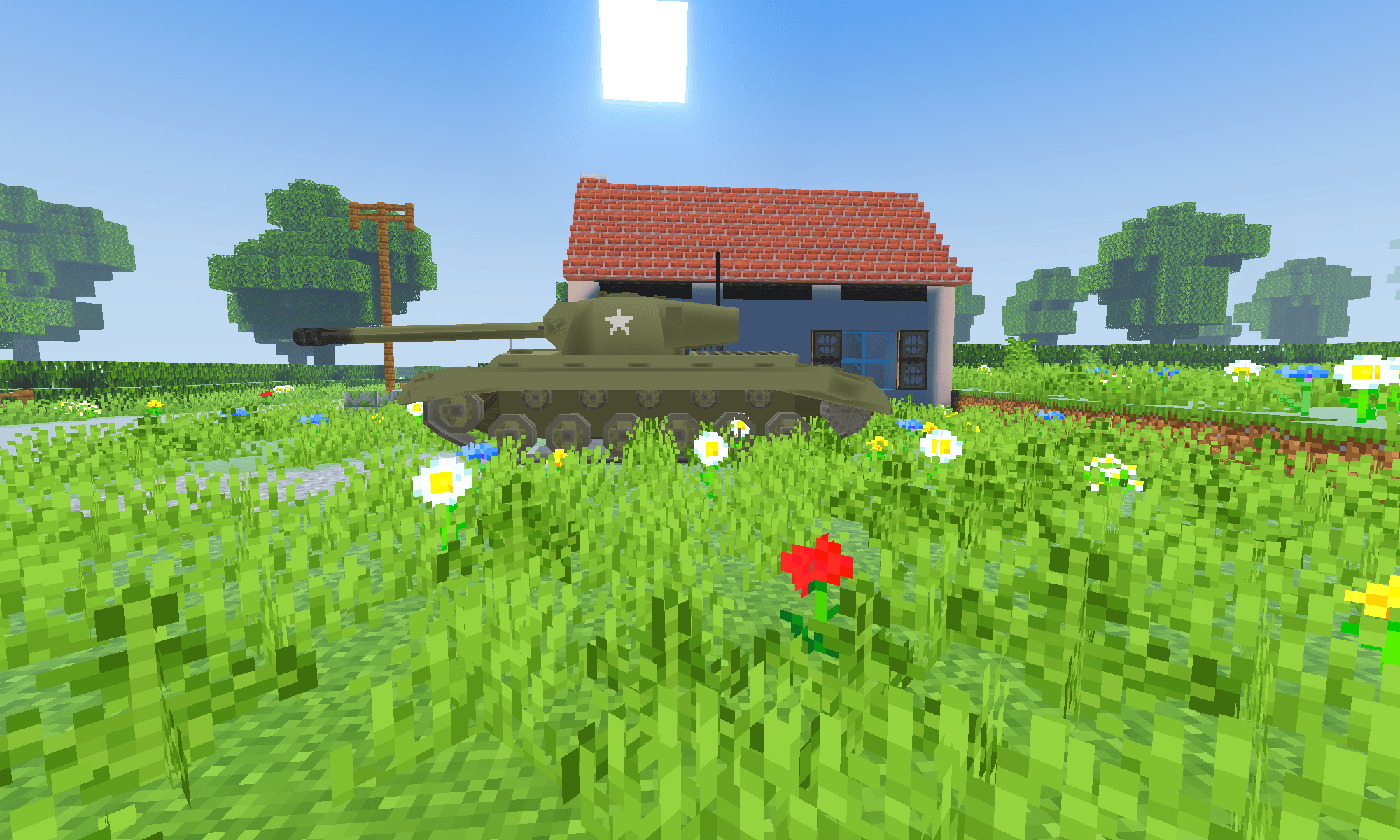 Warblocks Warthunder Addon (1.21) – MCPE/Bedrock Mod | ModLB